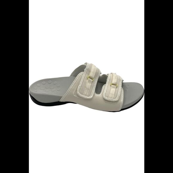 Vionic | Shoes | Vionic Adjustable Sport Slide Sandal Sarah White ...